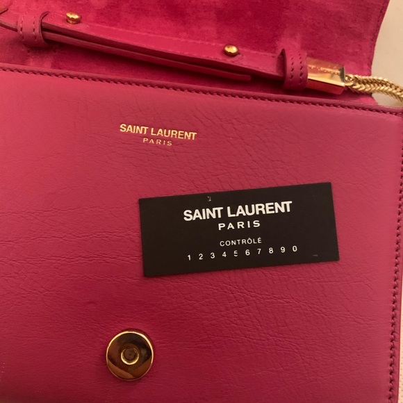 Saint Laurent | Bags | Saint Laurent Ysl Crossbody Pink | Poshmark